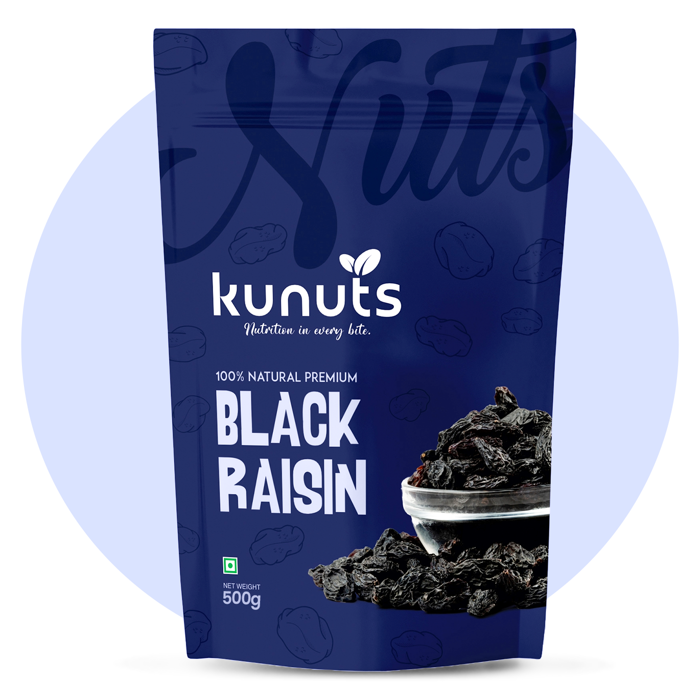 Buy 100 % Natural Premium Black Raisins Online - Kunuts Dry Fruits