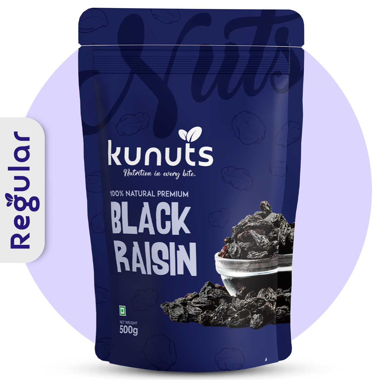 Buy Royal Premium Seedless Black Raisins Online | Kunuts Dry Fruits